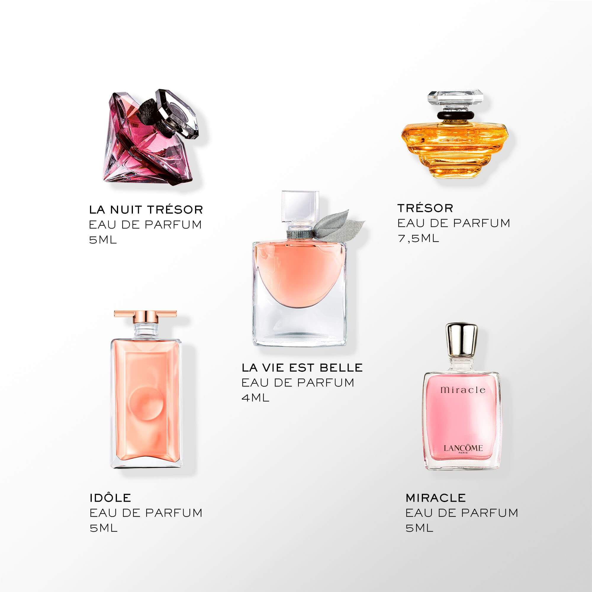 Entrez dans l'univers inouï du parfum femme Miracle de Lancôme