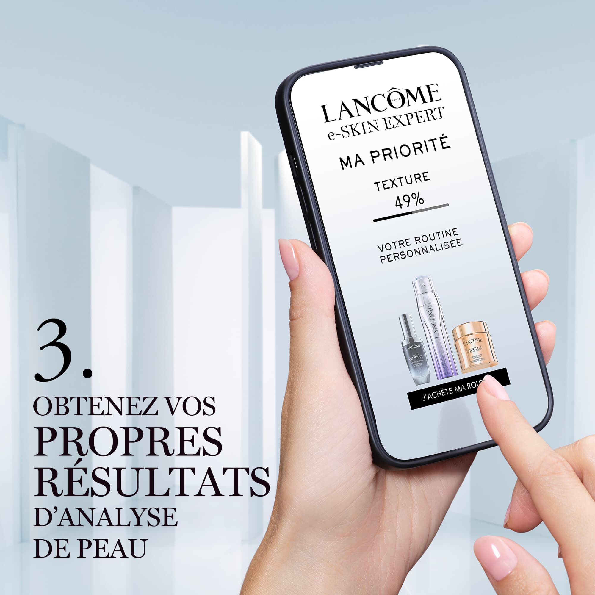 Diagnostic de peau personnalisé en ligne - Lancôme